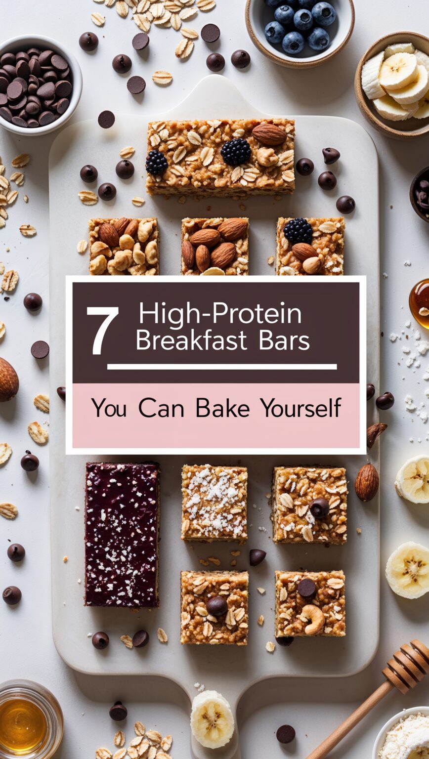 7 High-Protein Breakfast Bars You Can Bake Yourself