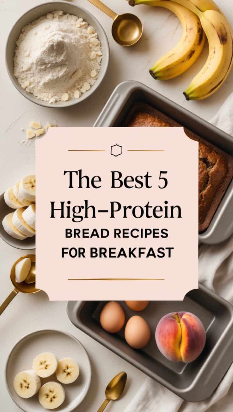 The Best 5 High-Protein Bread Recipes For Breakfast