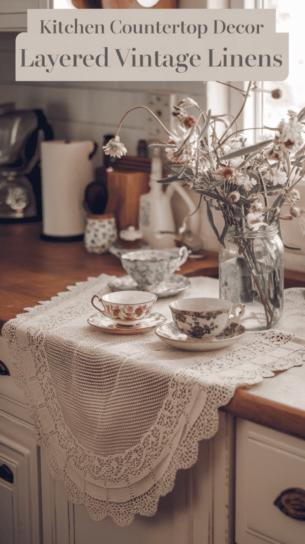 10 Vintage-Inspired Kitchen Countertop Decor Ideas That Never Go Out Of ...