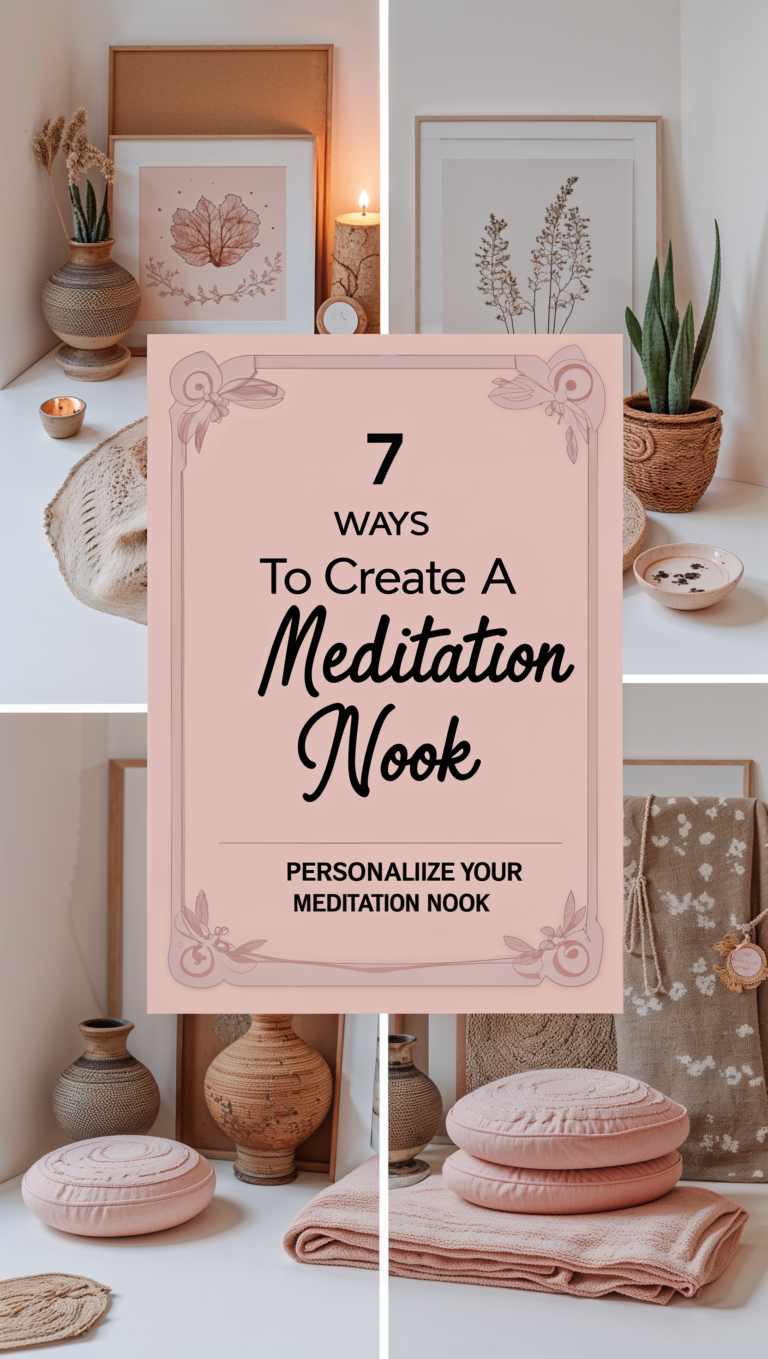 7 Ways To Create A Meditation Nook: How To Create A Peaceful Retreat At ...