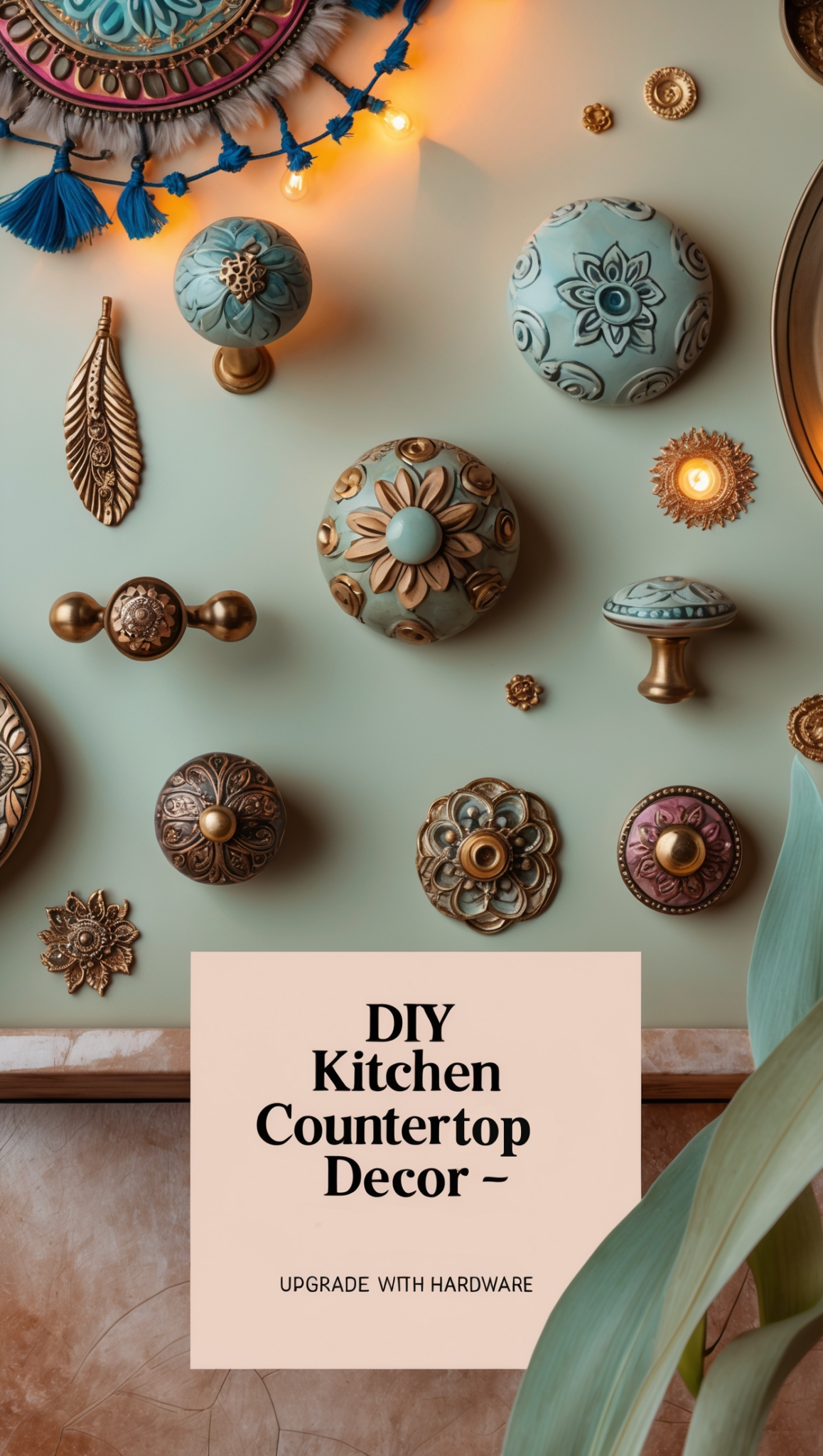 DIY Kitchen Countertop Decor: 8 Boho Inspired Projects To Personalize ...
