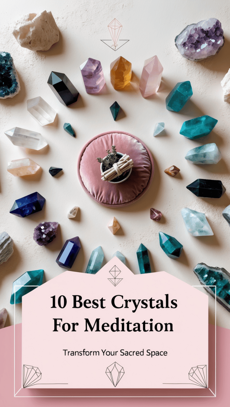 10 Best Crystals For Meditation: Transform Your Sacred Space - Jahlila ...