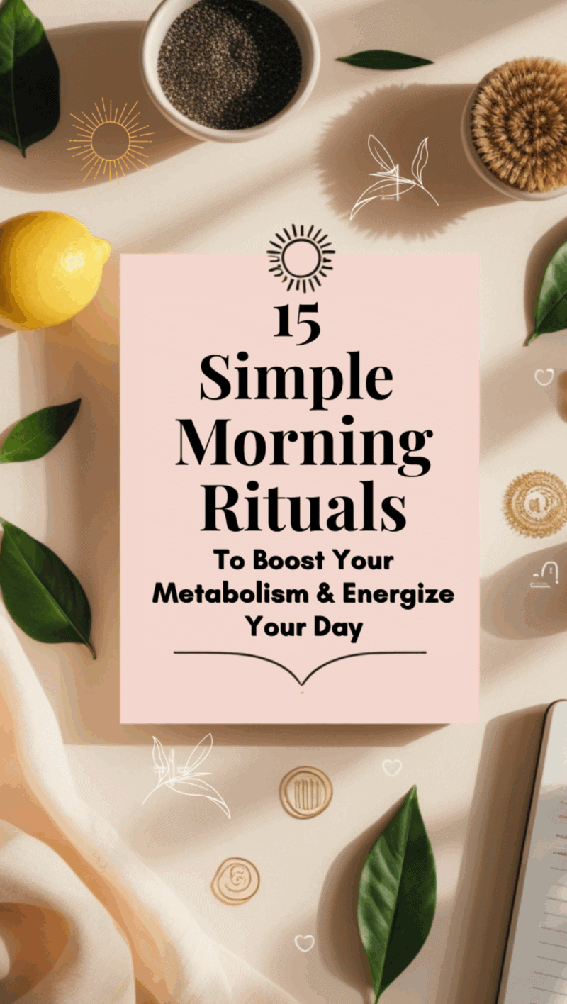 15 Simple Morning Rituals To Boost Your Metabolism And Energize Your ...