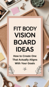 Fit Body Vision Board Ideas: How To Create One That Actually Aligns ...